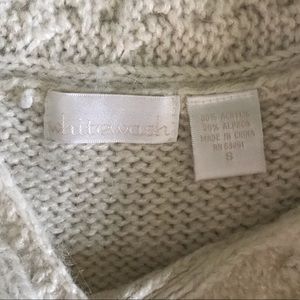 Whitewash | Dresses | Whitewash Cream Colored Sweater Dress | Poshmark